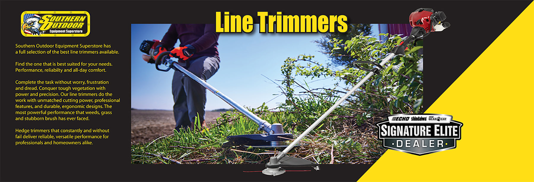 HANDHELD Line Trimmers – Southern Outdoor Equipment Superstore