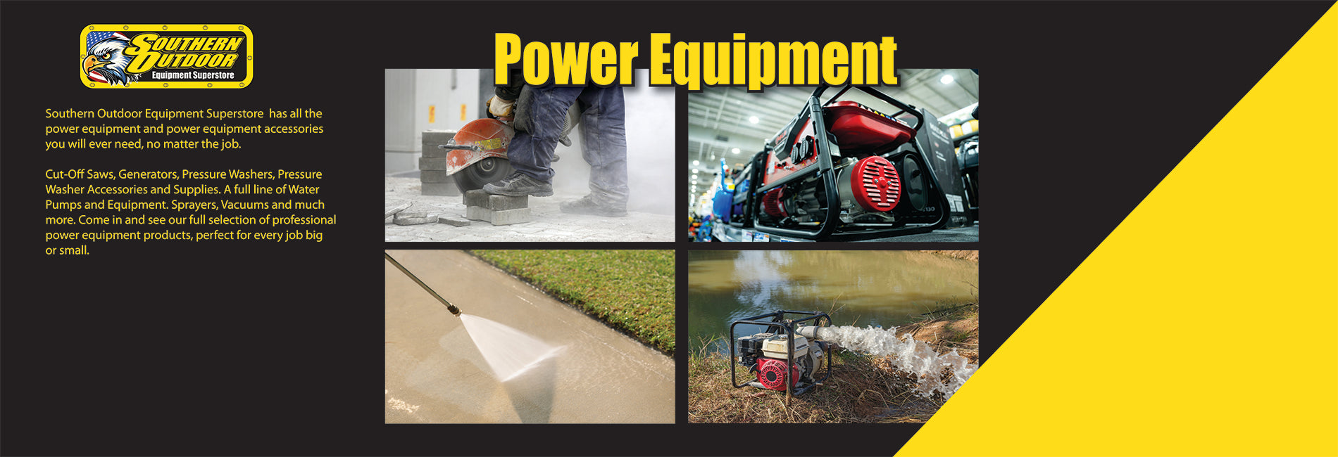 POWER EQUIPMENT – Southern Outdoor Equipment Superstore